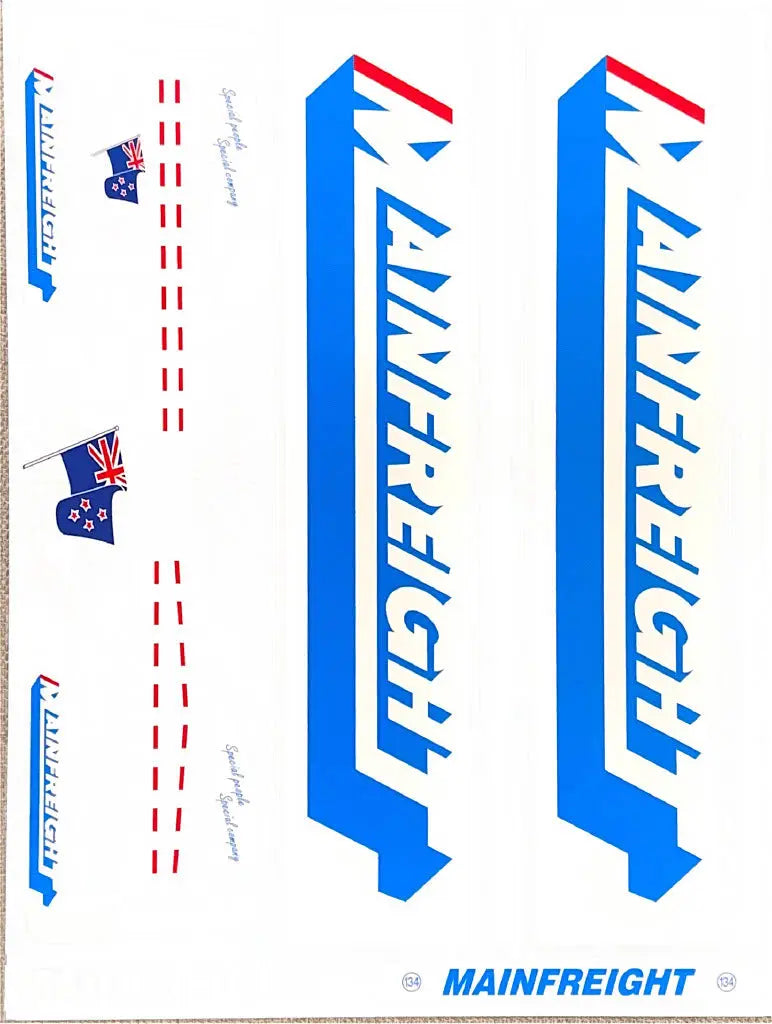 Italeri 1:24 Cargo Trailer with Mainfreight Decals – Franklin Hobbies Ltd