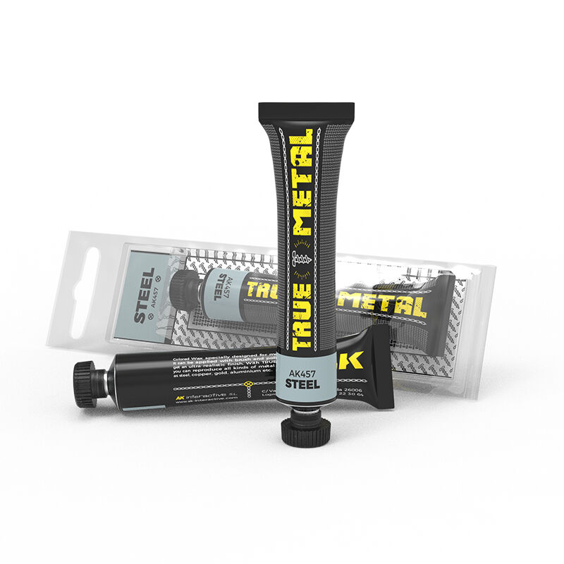 AK Interactive True Metal Steel Wax Paint – Franklin Hobbies Ltd