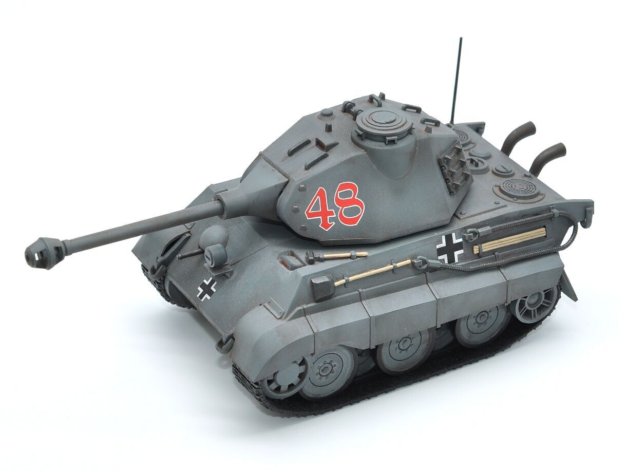 Meng World War Toons King Tiger (Porsche Turret) German Heavy Tank Pla ...