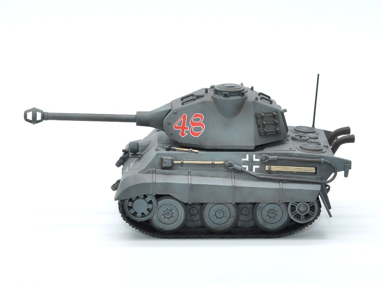 Meng World War Toons King Tiger (Porsche Turret) German Heavy Tank Pla ...