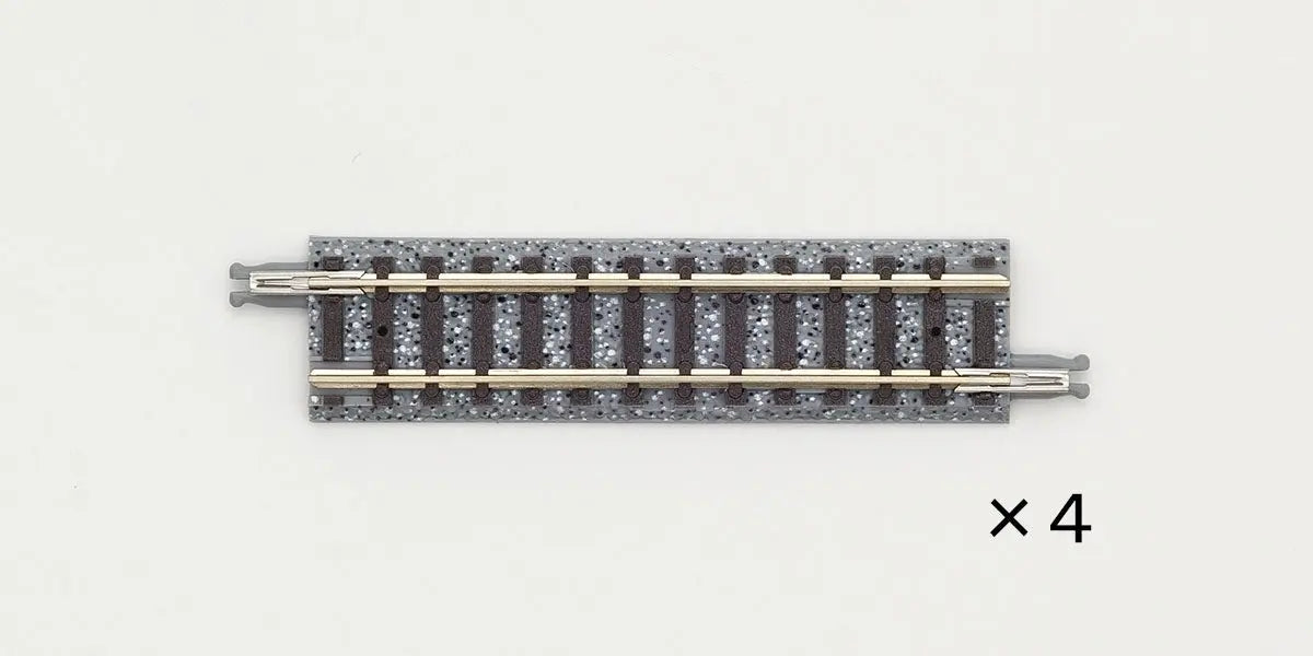 Tomix 1804 70mm Straight Track S70(F) (4 pieces) (N scale) - Franklin ...
